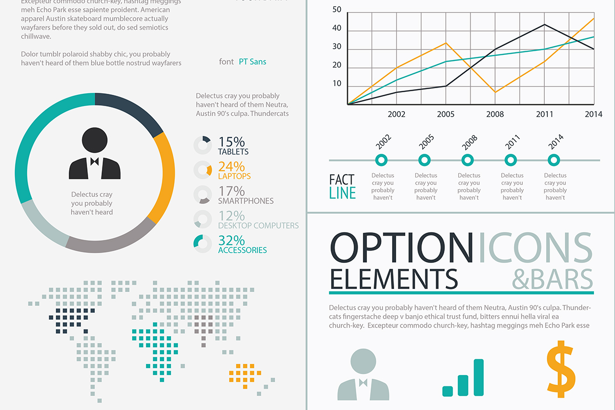 02 Infographic elements vector big set options – Belanger ...
